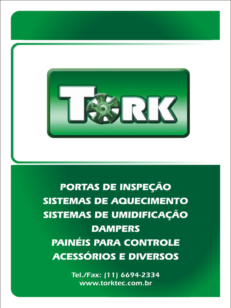 Catalogo Tork 2007 Linha Completa | PDF