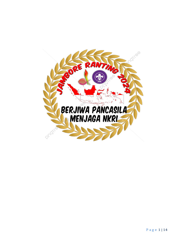 Petunjuk Pelaksanaan Jambore Ranting 2024 | PDF