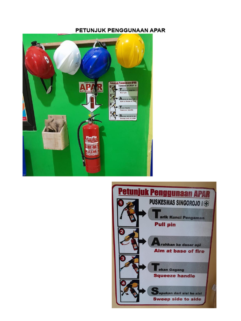 B.9c.9d PETUNJUK PENGGUNAAN APAR | PDF