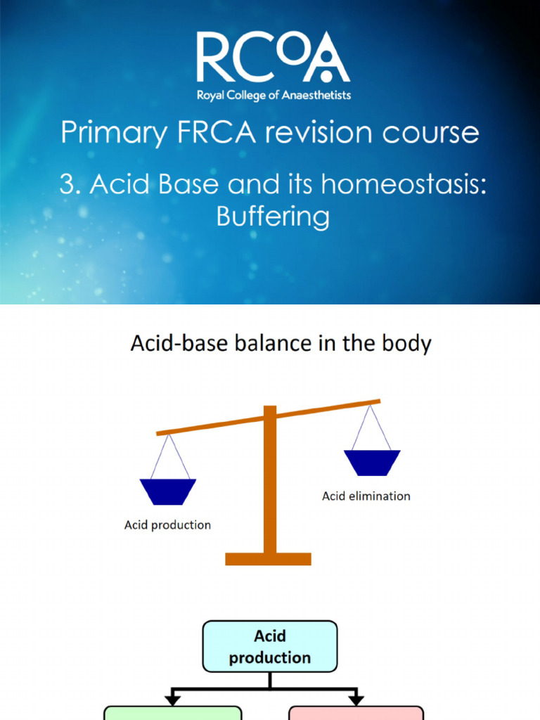 Acid Base 3 Buffering Systems | PDF