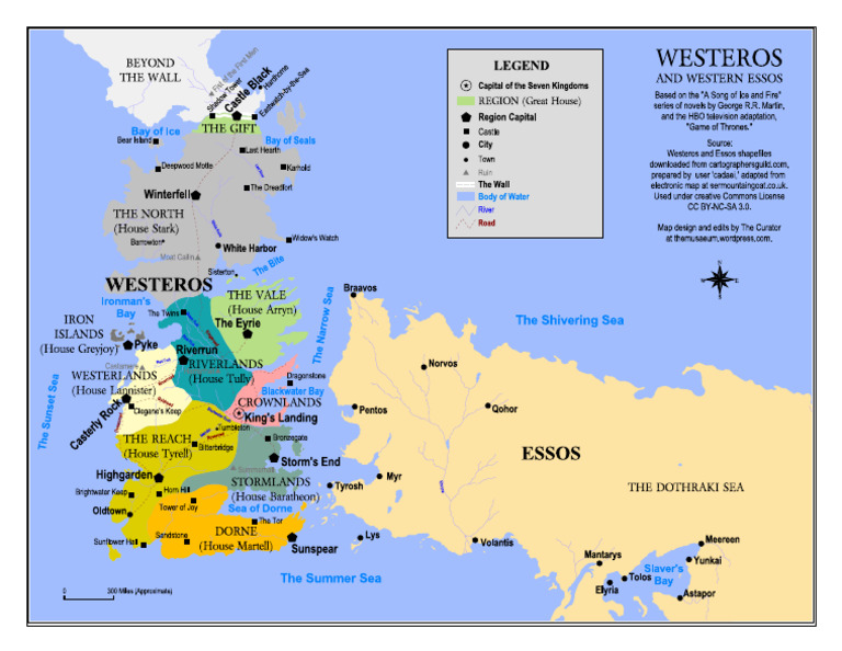 Westeros Map | PDF