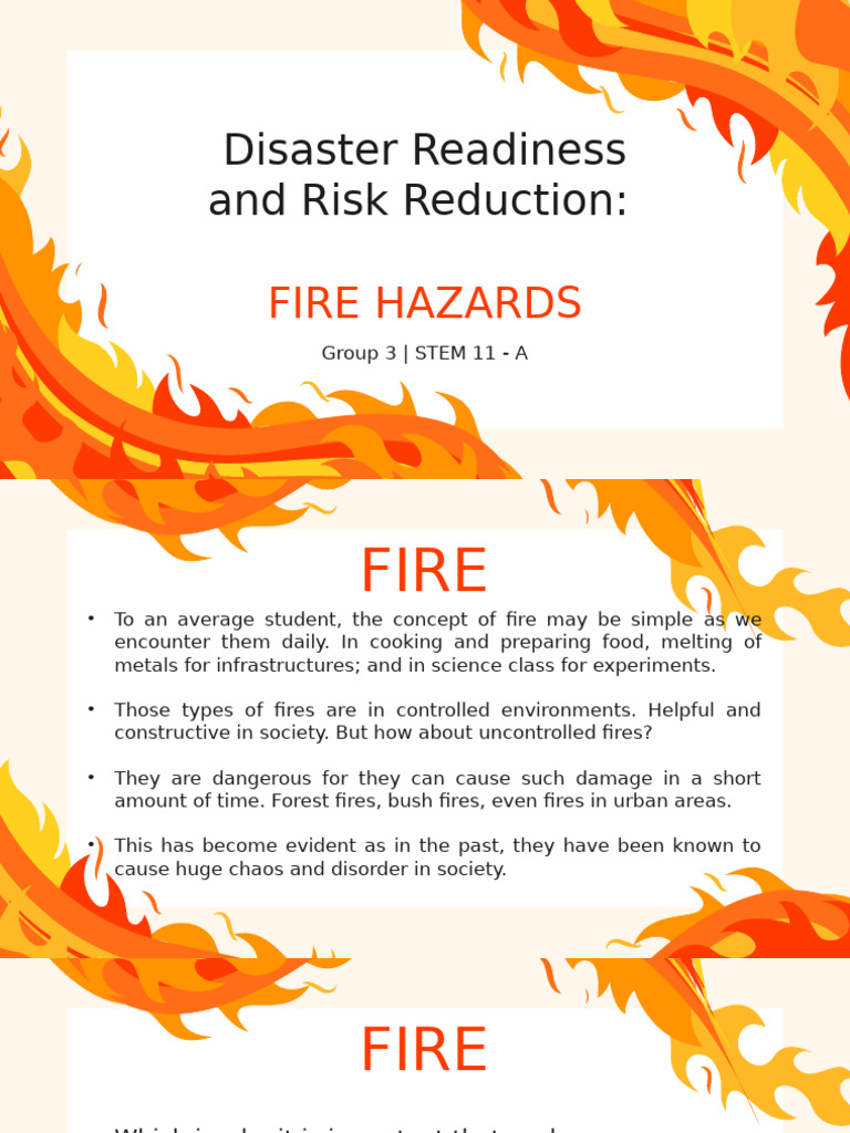 3 Fire Hazards | PDF | Wildfire | Fires