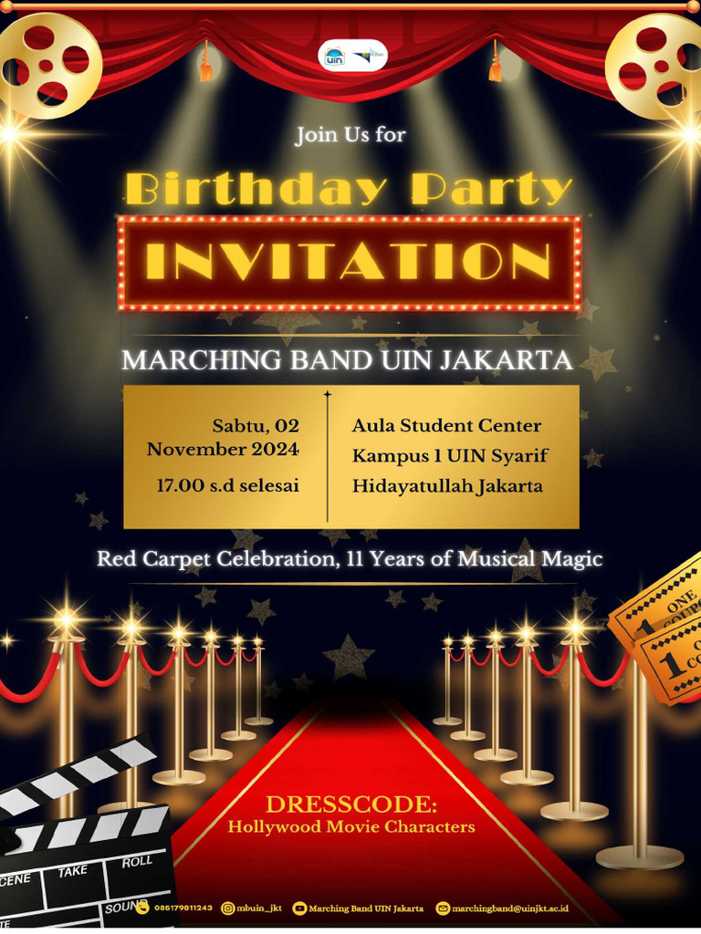 Birthday Party Invitation | PDF