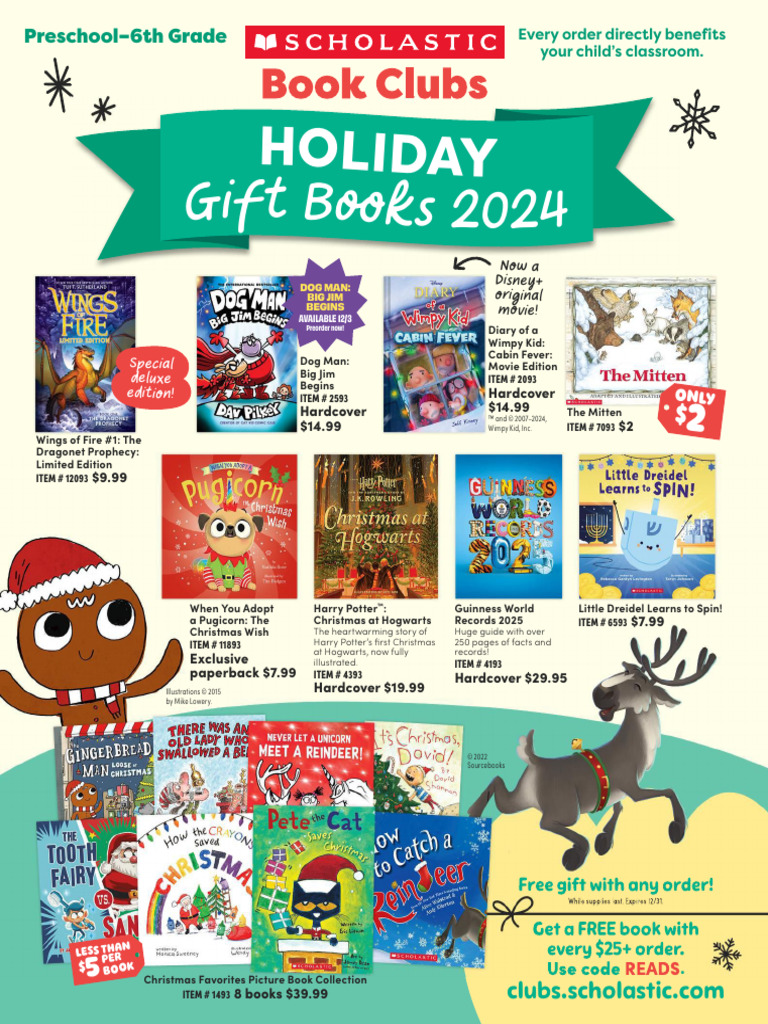 Holiday Gift Books 2024 Scholastic | PDF