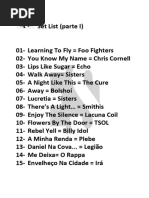Guitar Hero Setlist Guide | PDF | Rock Music | Entertainers