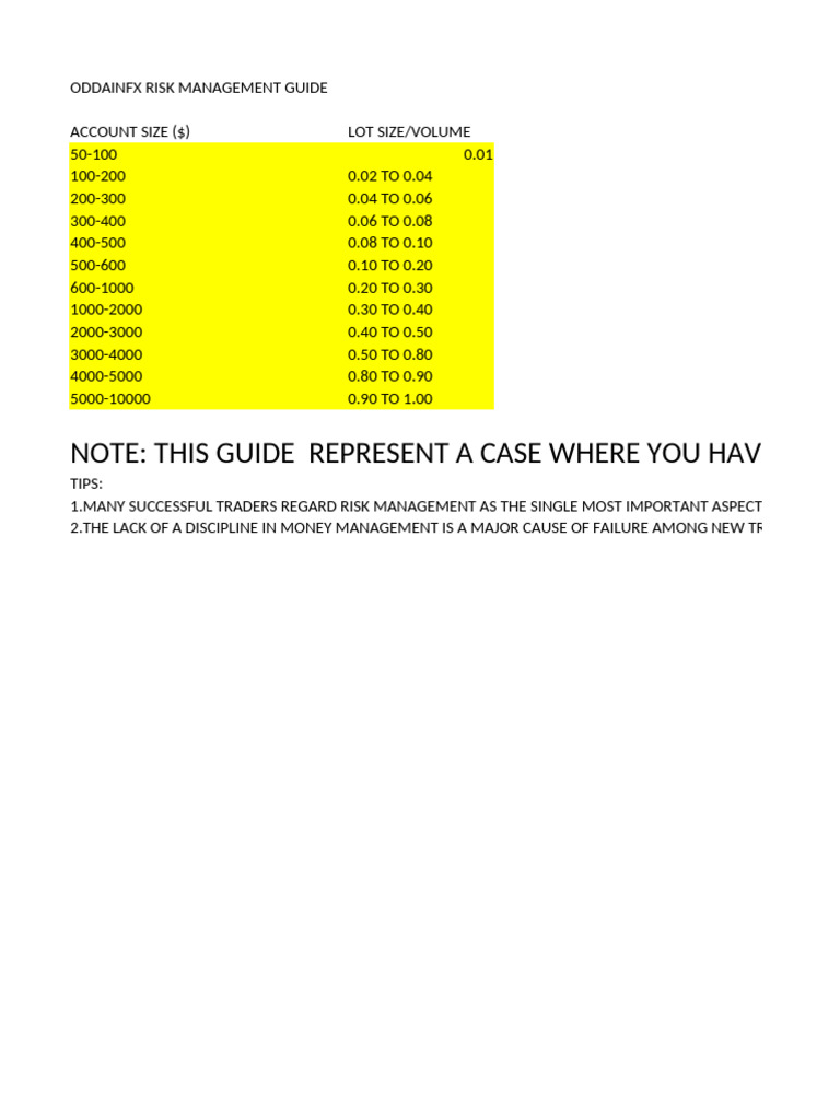 Risk Management | PDF