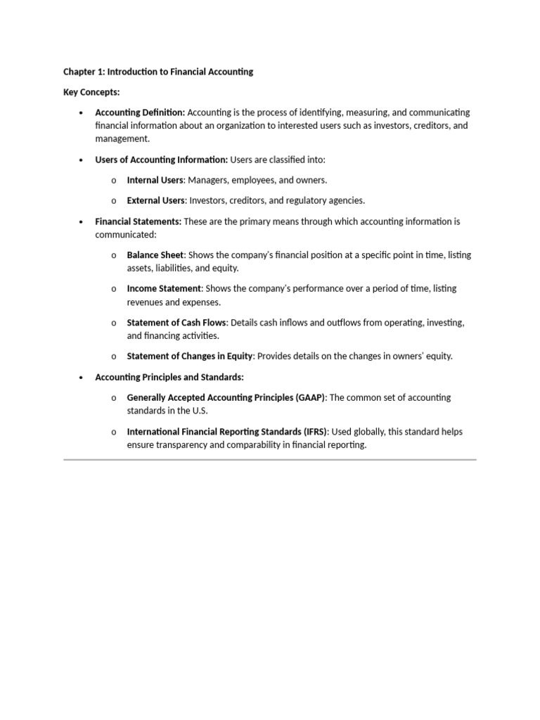 Chpater 1 Far | PDF | Finance & Money Management