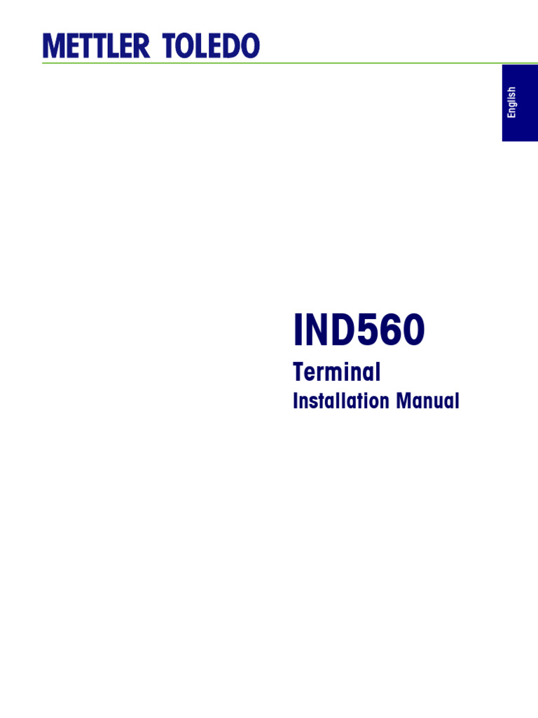 IND560 Installation Manual EN | PDF | Programmable Logic Controller ...
