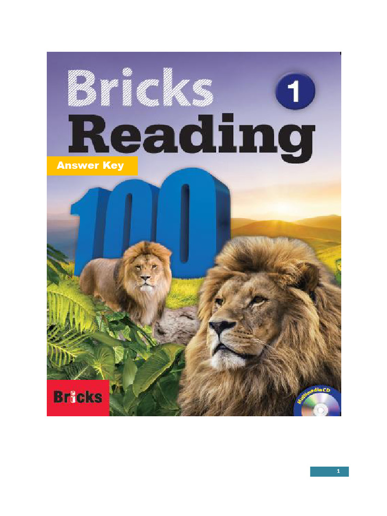 Bricks Reading 100 - 1 SB Answer Key | PDF