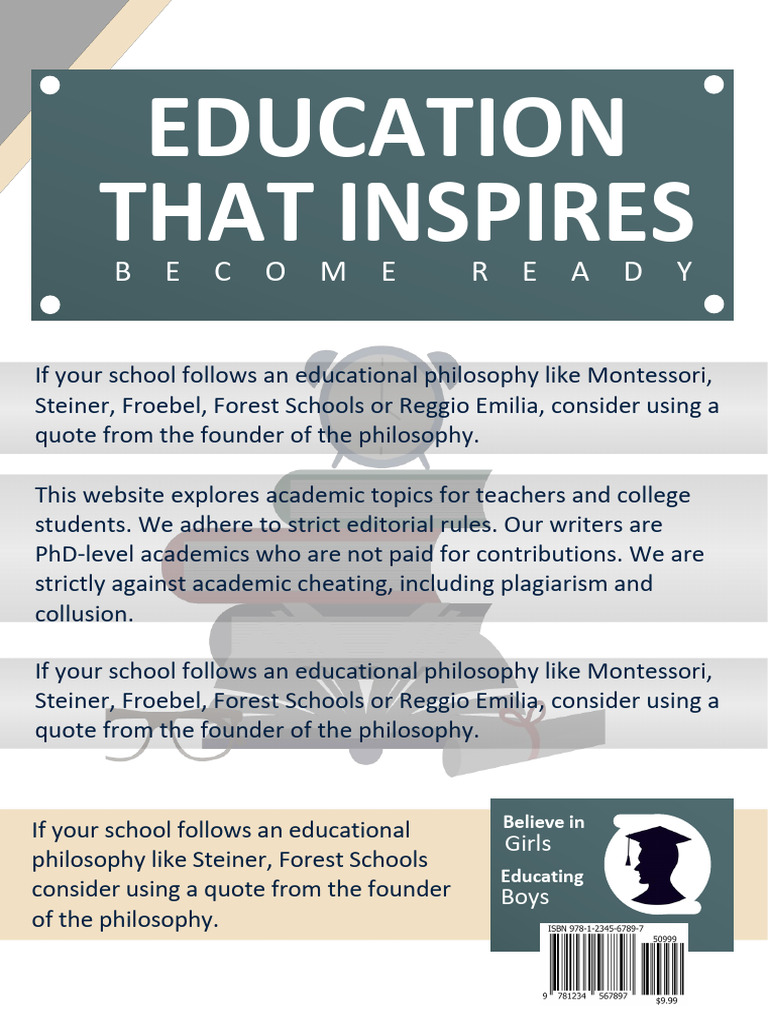 Educational Philosophy Quotes for Schools | PDF