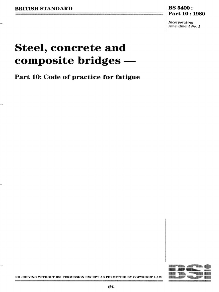 BS5400 10 | PDF
