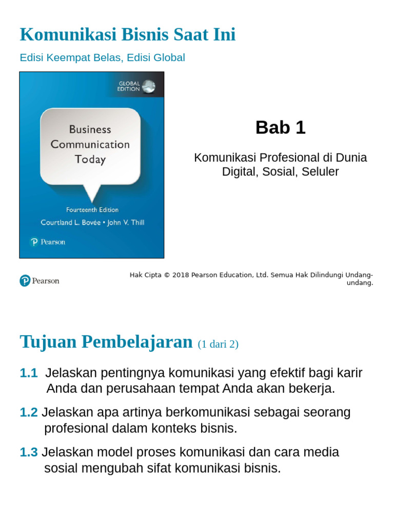 Bovee CH01 PPT | PDF