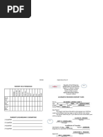 MATATAG Grade 4 SF9 2025 1 | PDF | Learning