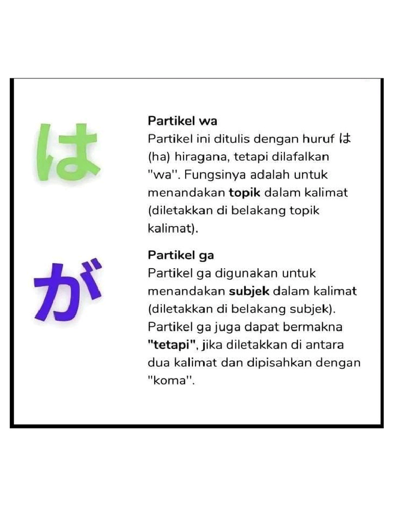Fungsi Partikel | PDF