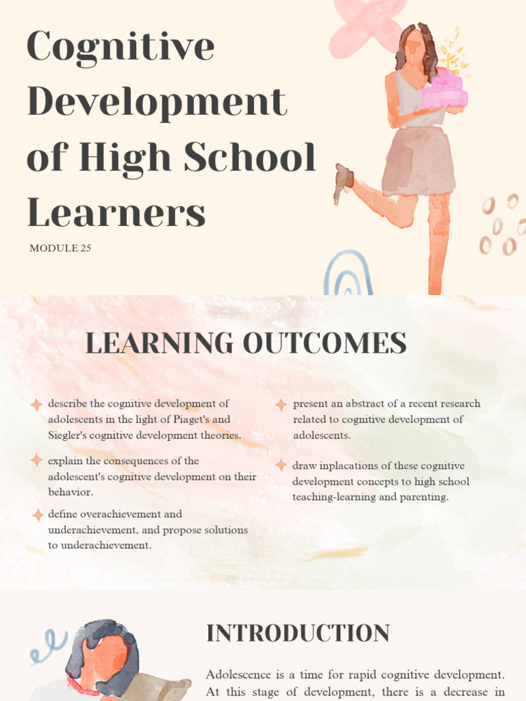 Cognitive Development of High School Learners - 20241016 - 171522 ...