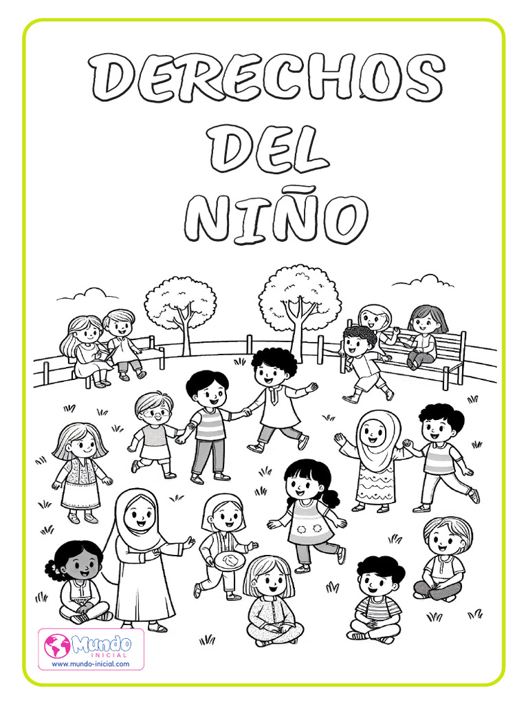 Tarjetas de Derechos-del-Nino | PDF | Invalidez | Etica social