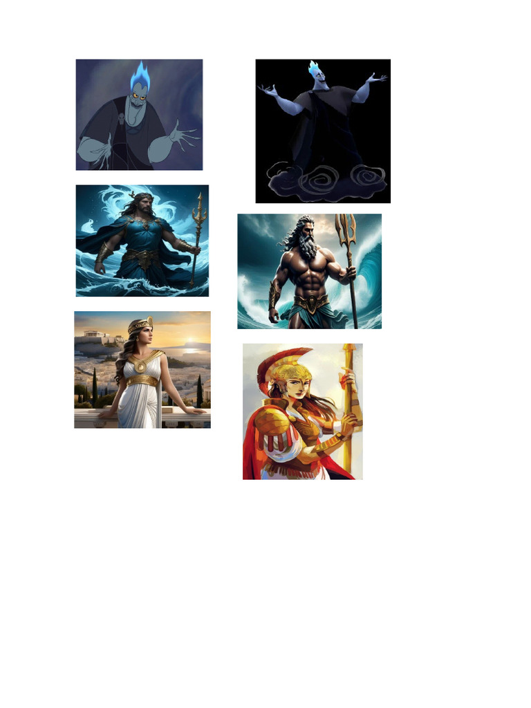 Hades Poseidon Atenea | PDF