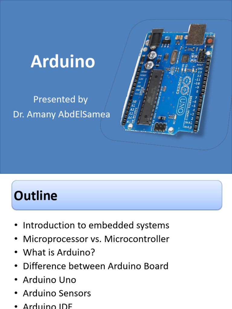 Lect2 IOT | PDF | Arduino | Central Processing Unit