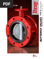 Bray Butterfly Valve Product Overview | PDF | Valve | Actuator