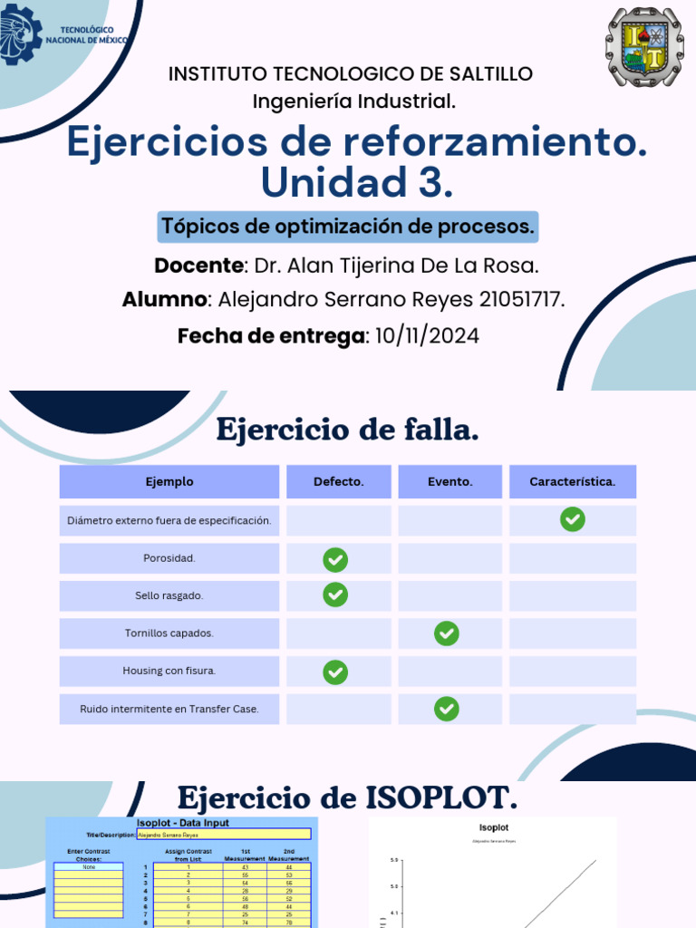 Optimización y Análisis de Defectos | PDF