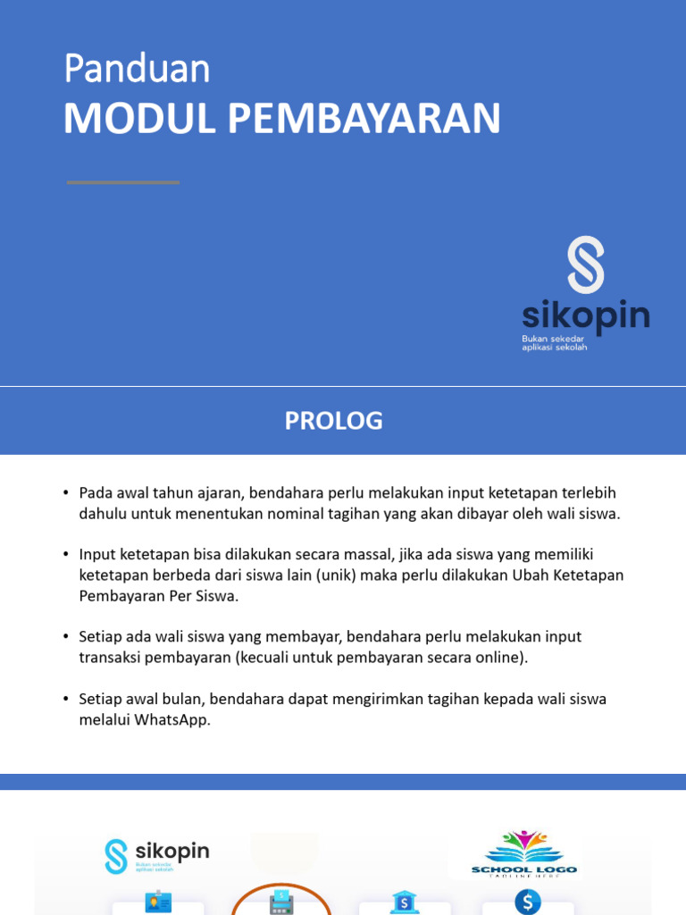 Panduan Modul Pembayaran | PDF