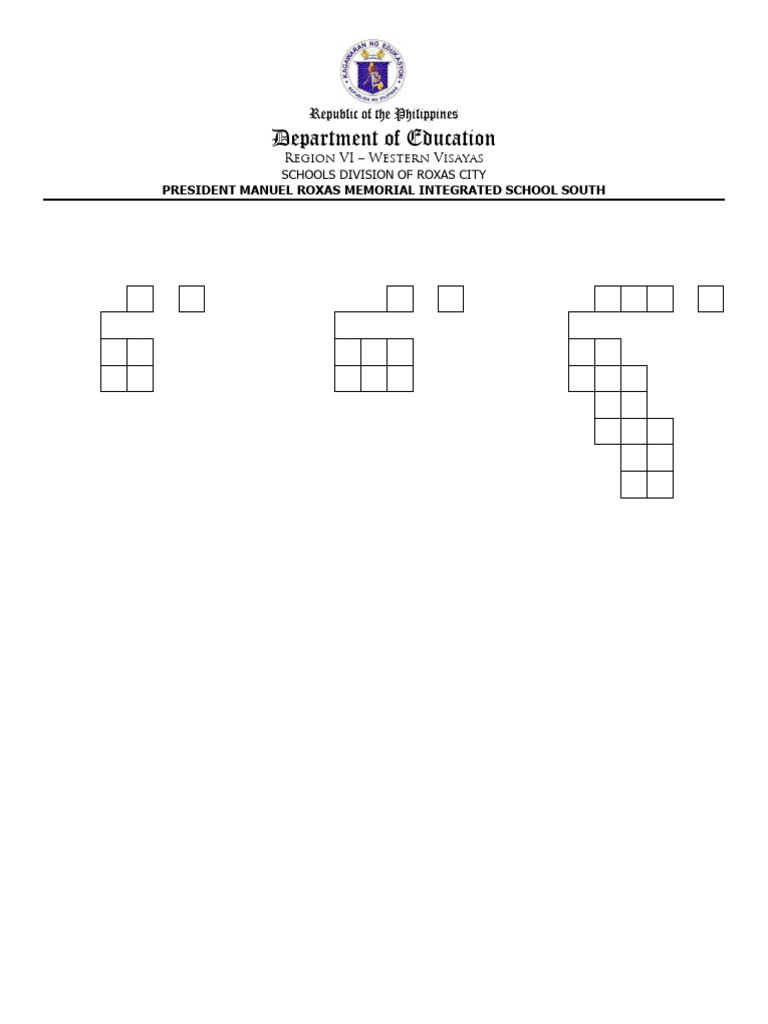 Mathematics Activity Sheet 10242024 | PDF