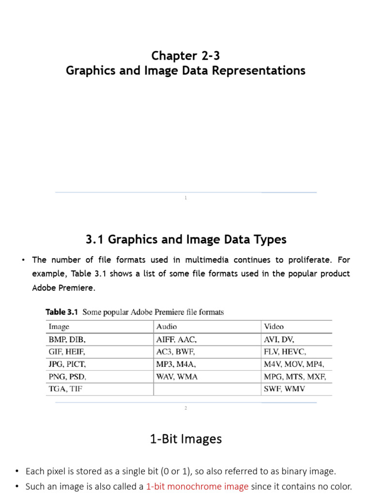 Lect 02 - Multimedia | PDF | Computing | Computer Graphics