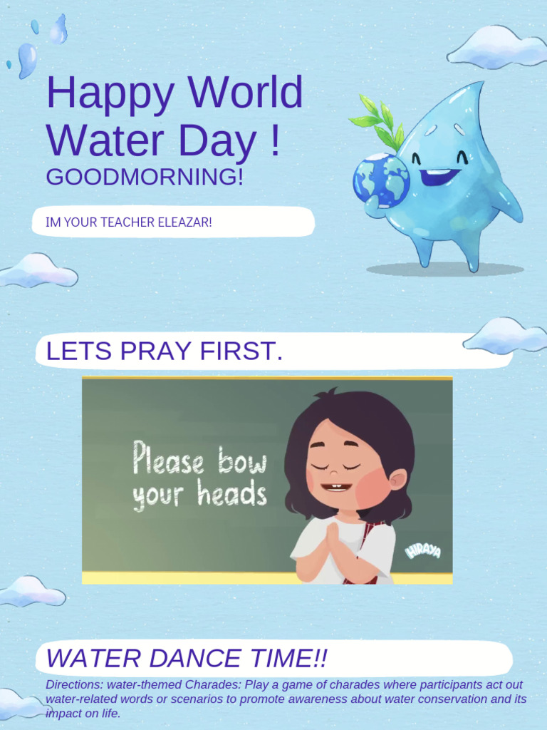 Happy World Water Day Minitheme - PPTX - 20240602 - 092729 - 0000 | PDF ...