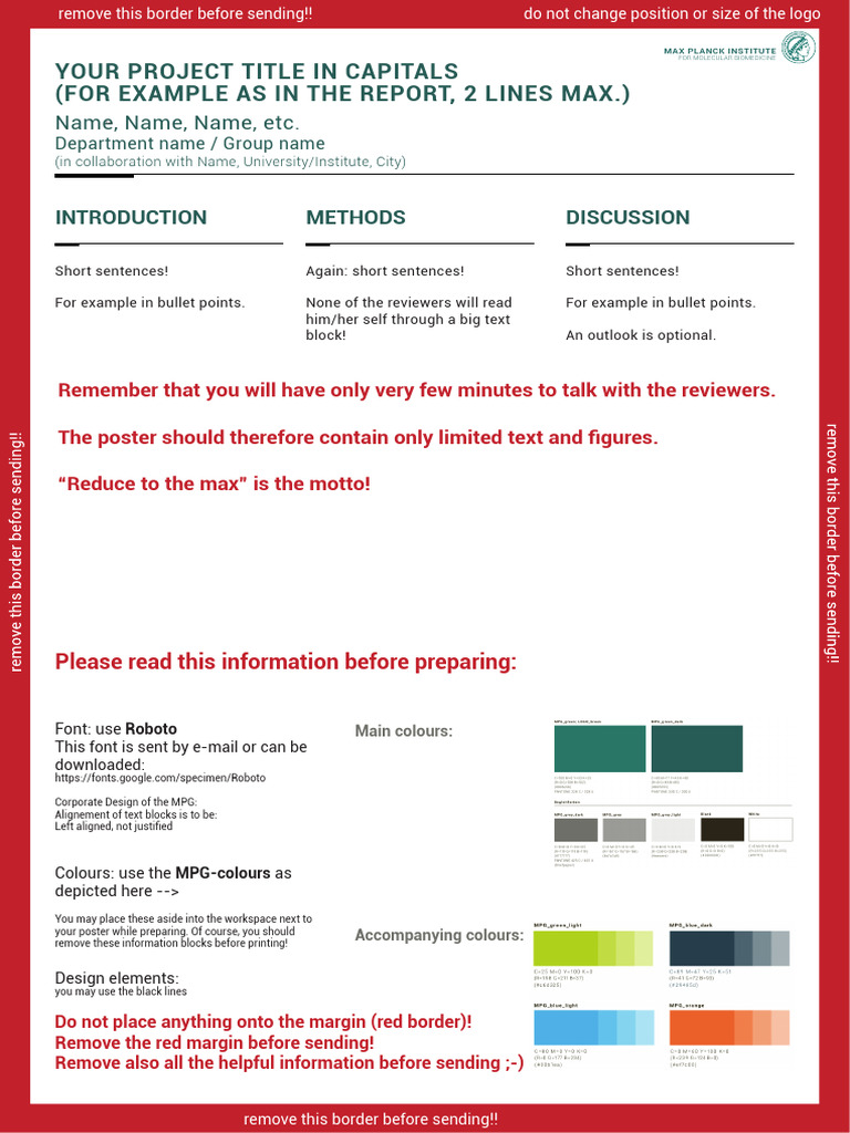 Poster Template SAB 2020 | PDF | Art | Computers