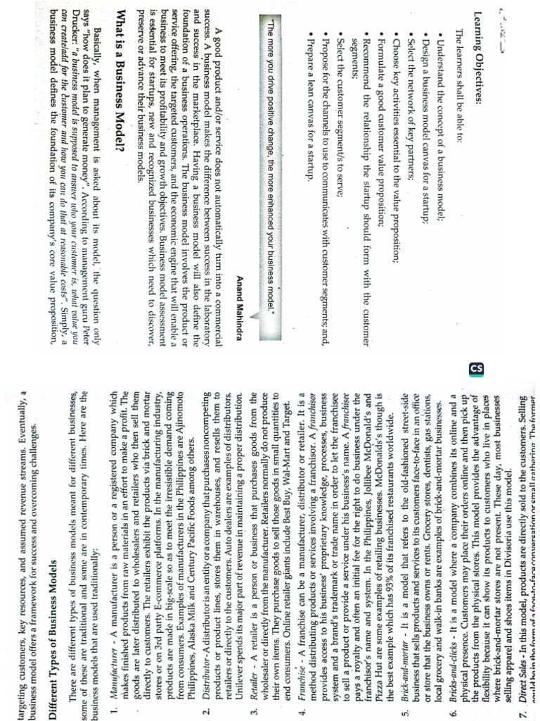 Building Business Model | PDF