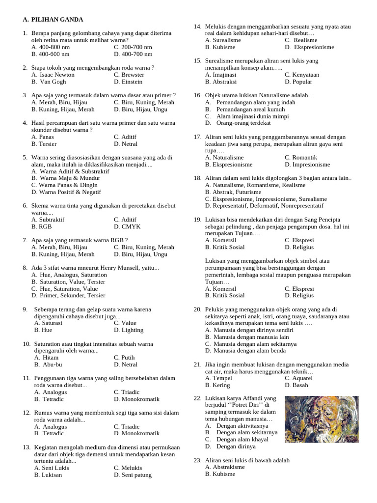 Soal SBK Ix 2024 | PDF