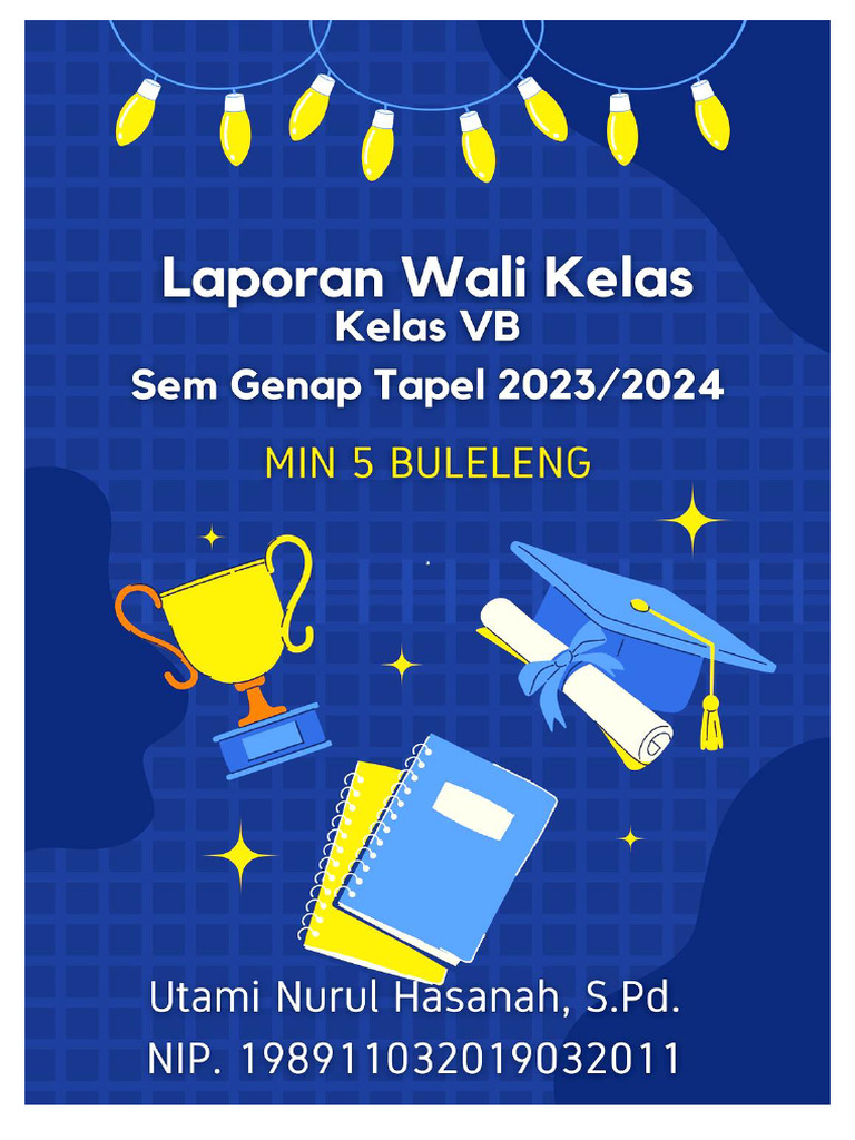 Program Kerja Wali Kelas Sem Genap 2023-2024 | PDF