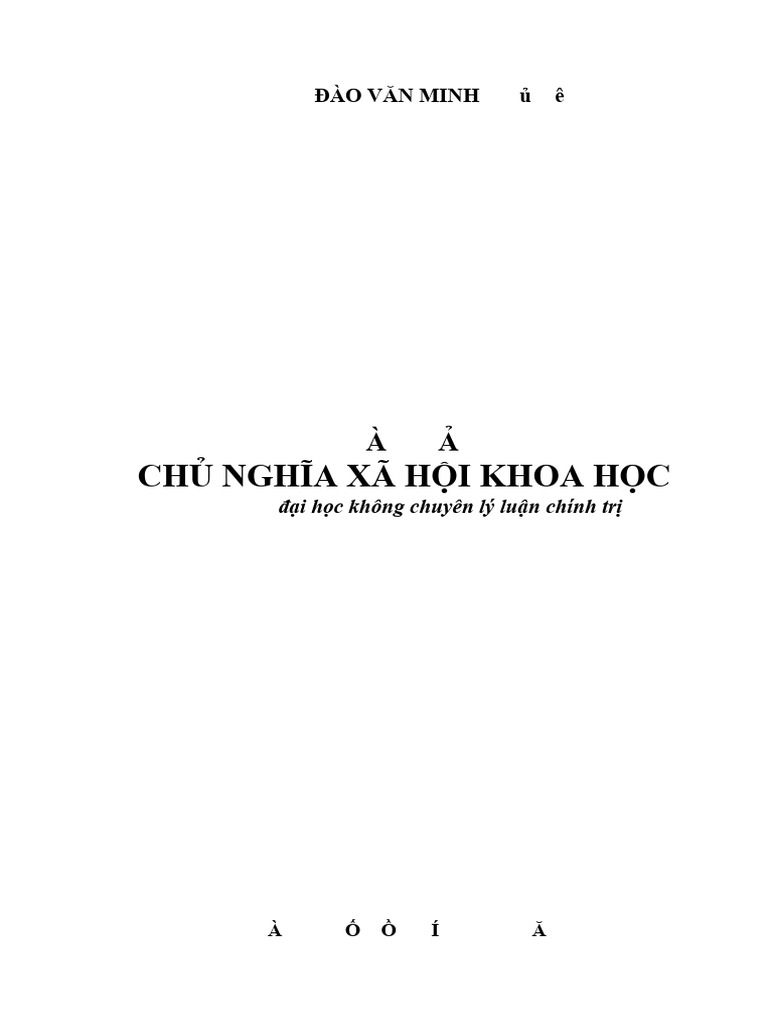 CNXH KH | PDF