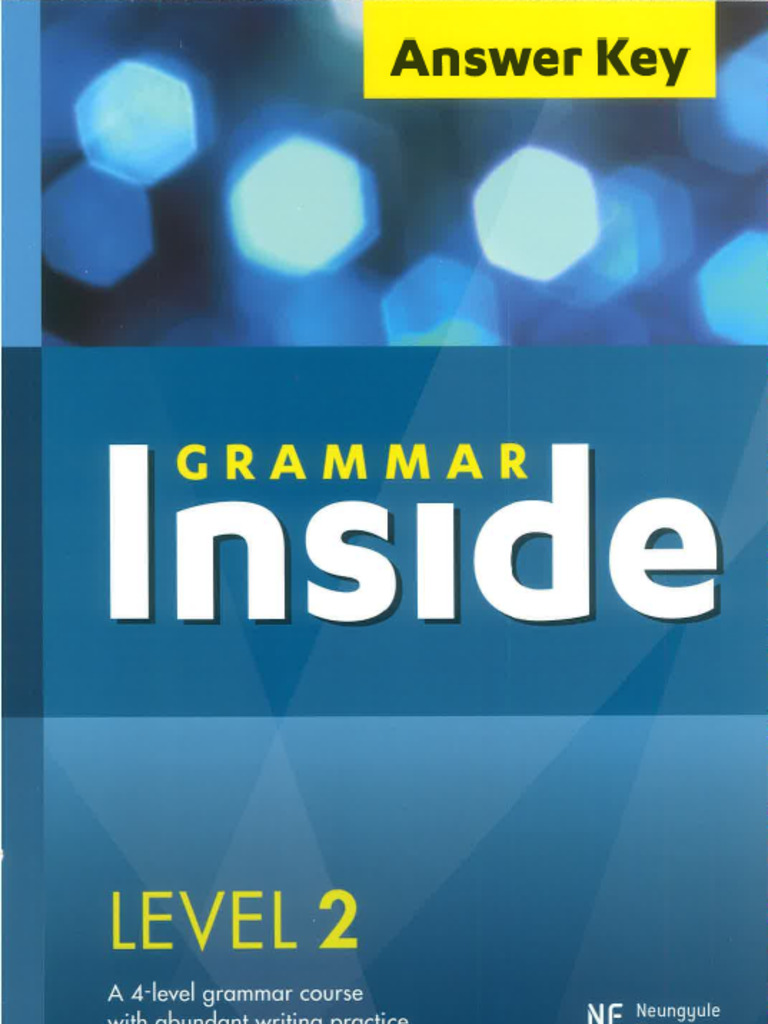 Grammar Inside Level2 답지 | PDF