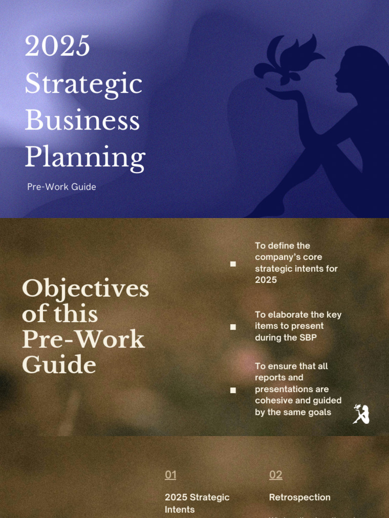 2025 SBP Pre-Work Guide | PDF | Goal | Performance Indicator