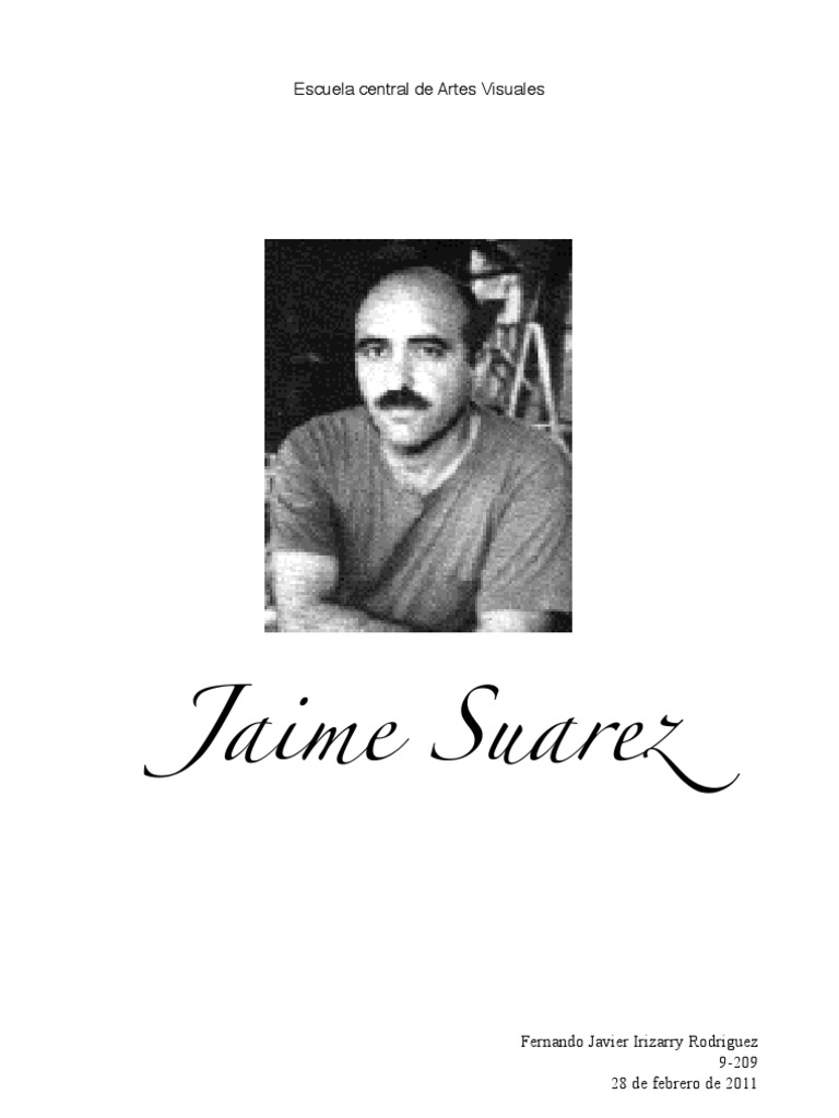 Jaime Suarez | PDF | Museo | Escultura