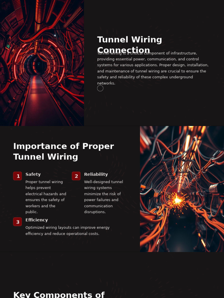 Tunnel Wiring: Design and Best Practices | PDF | Electrical Wiring ...