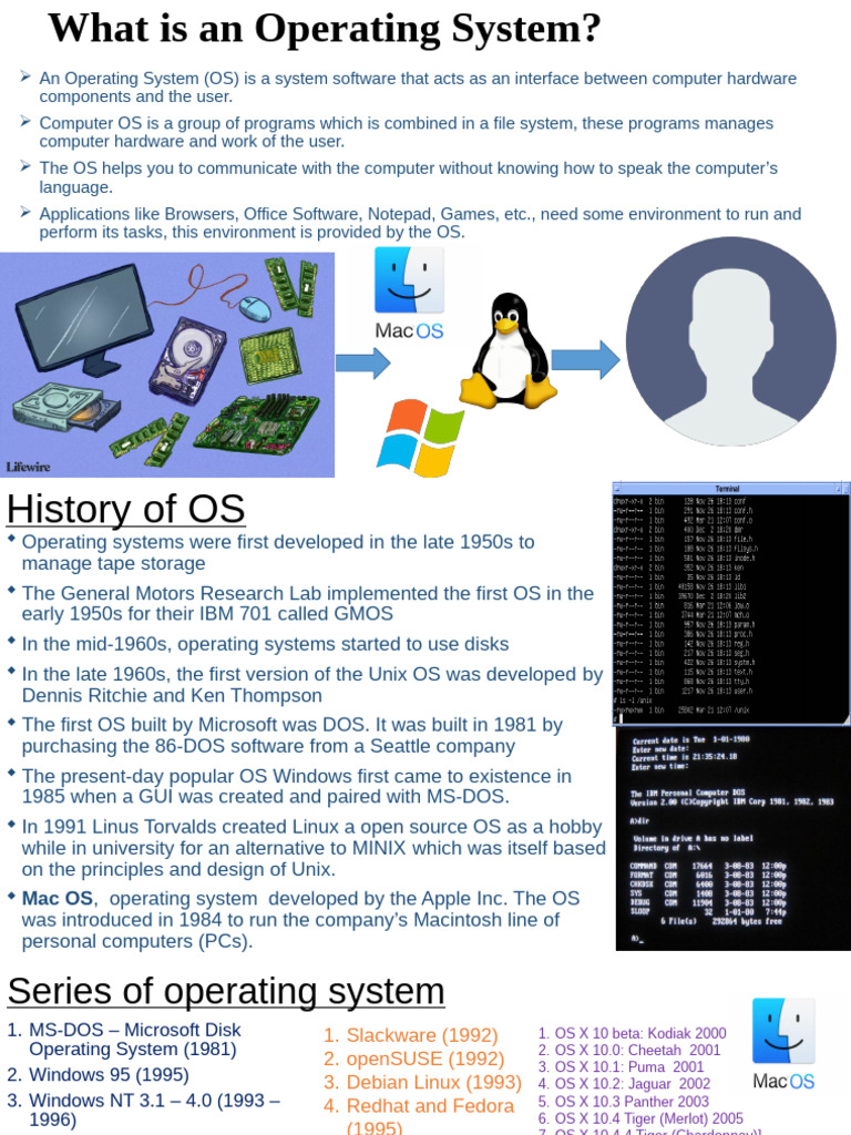 Comprehensive Guide to Operating Systems | PDF | Operating System ...