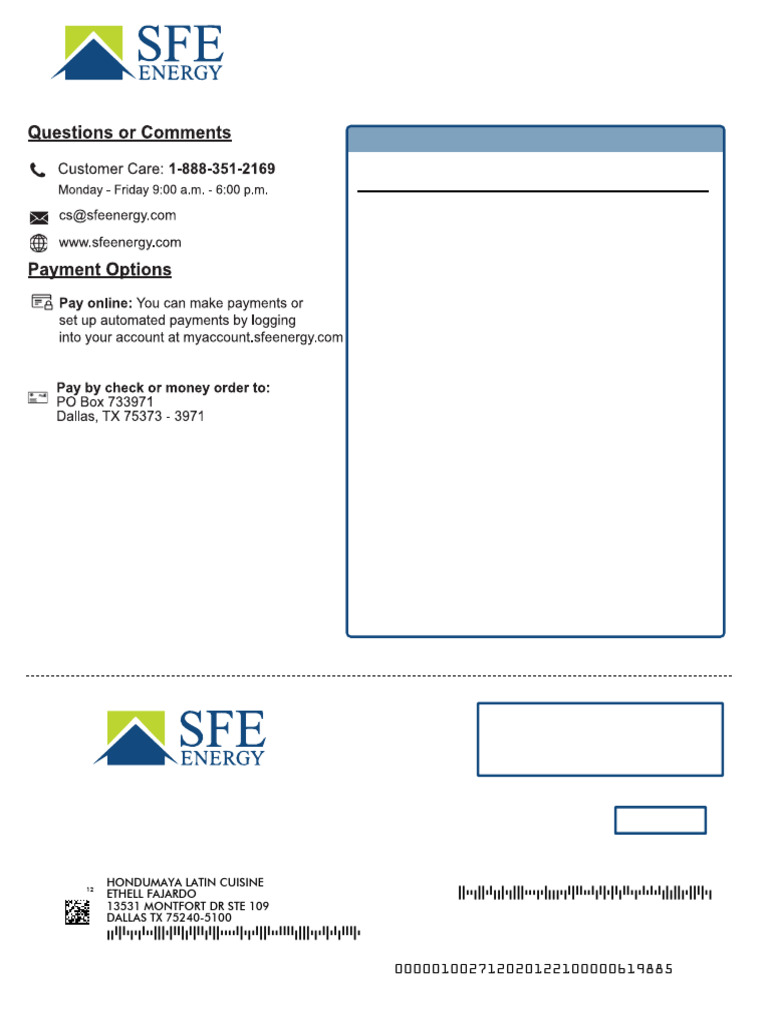 SFE BILL 2 | PDF