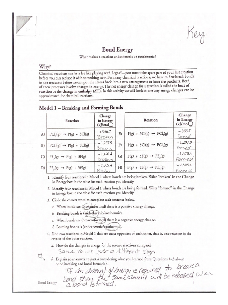 Bond Energy | PDF