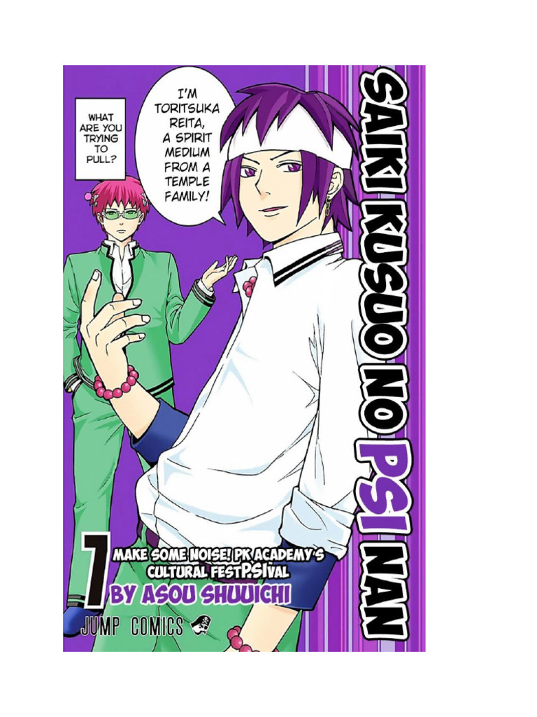 Saiki K Volume 7 (Chapter 63-73) | PDF