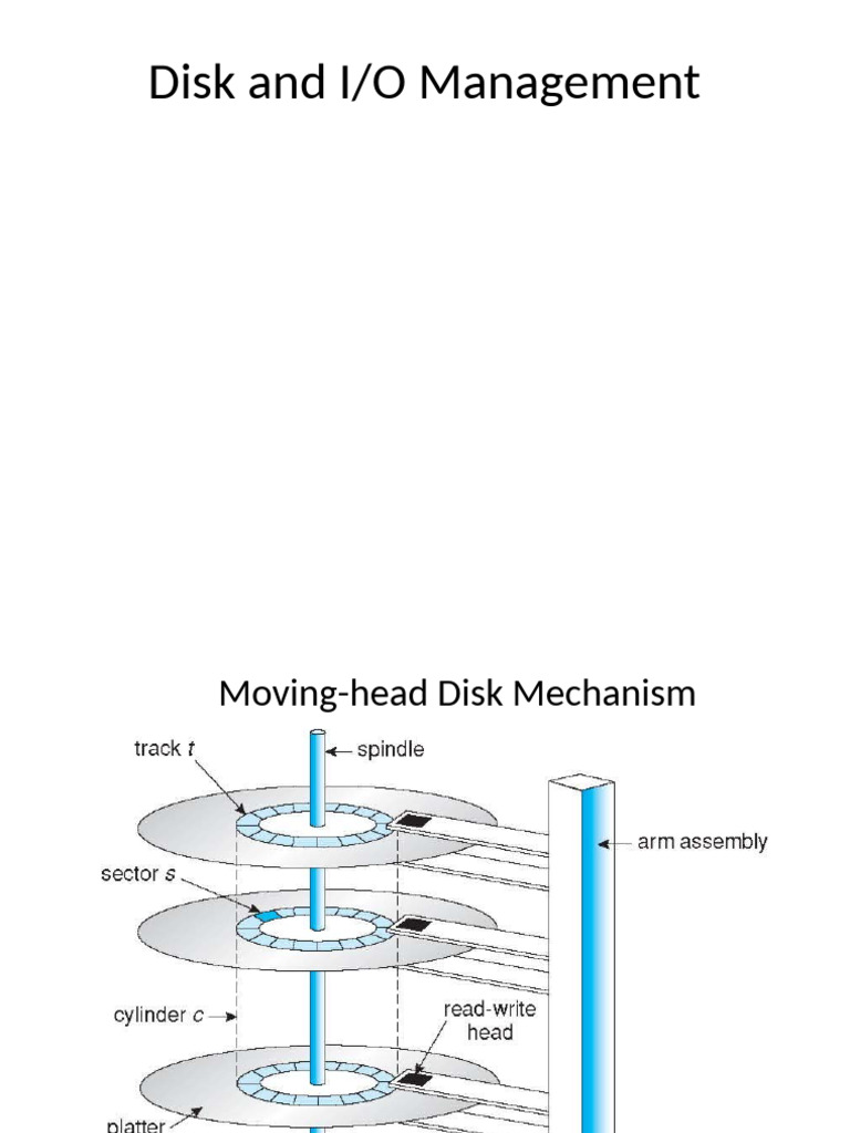 Disk - IO - v3 | PDF | Disk Storage | Operating System