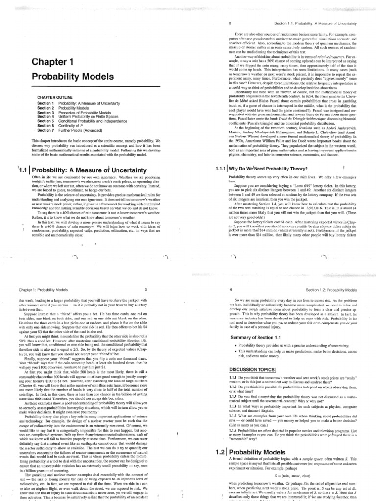 Cours Proba Stat | PDF