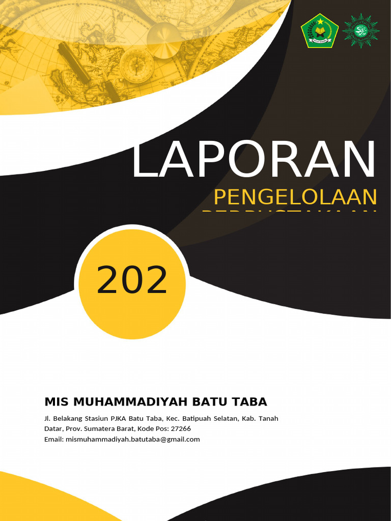 Cover Laporan Pengelolaan Perpus | PDF