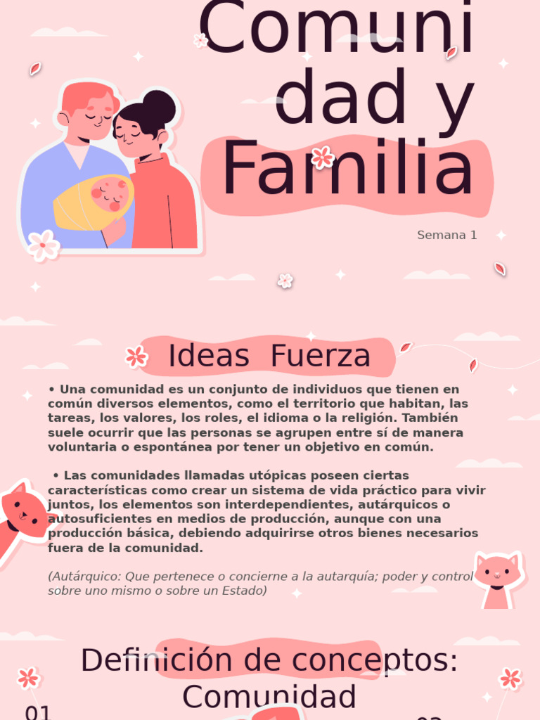 Comunidad y Familia Semana 1 | PDF | Comunidad | Psicología Social