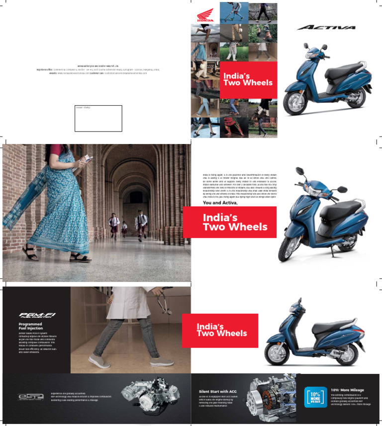 Activa 6G Final Brochure | PDF | Automotive Industry | Transport