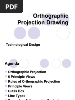 Orthographic Projection Guide | PDF | Teaching Methods & Materials