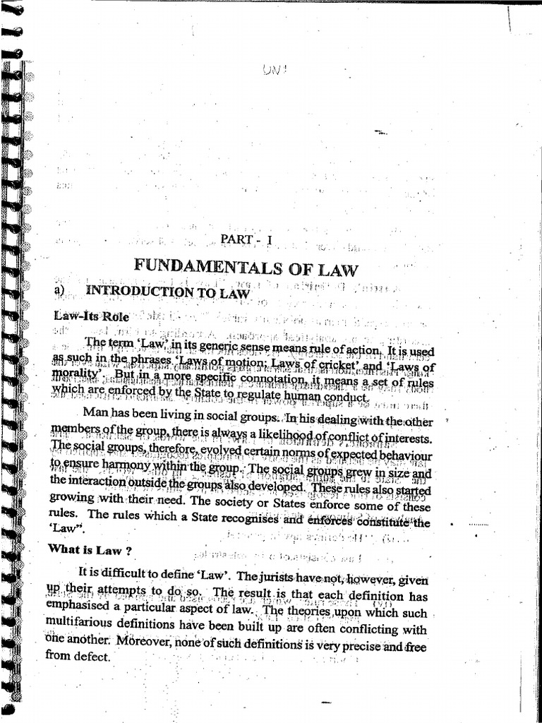Legal Methods Reading Material PDF-2 | PDF