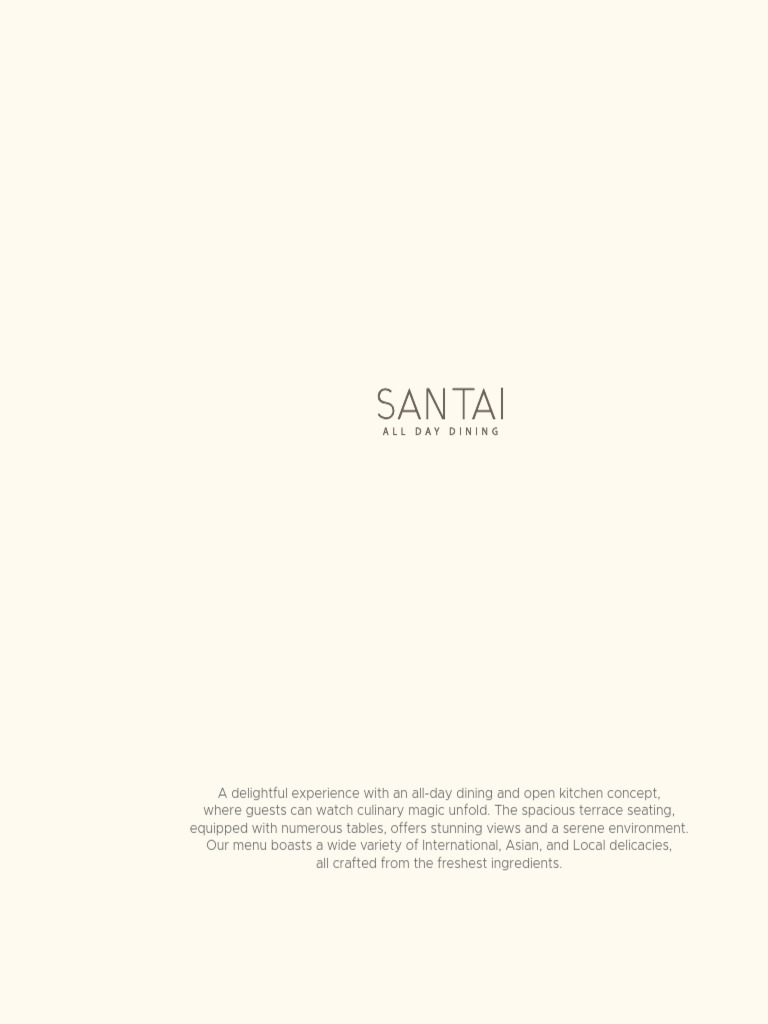 Santai Menu | PDF | Indonesian Cuisine | Sauce