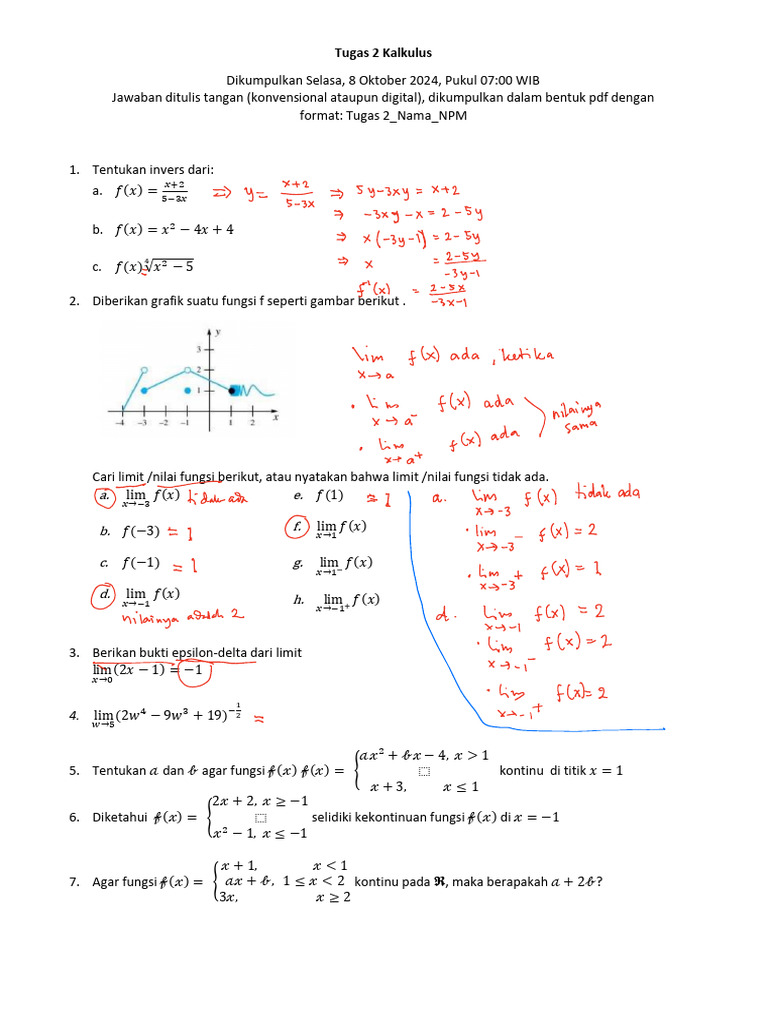 Tugas Kalkulus 2 (1) - 241004 - 090731 | PDF